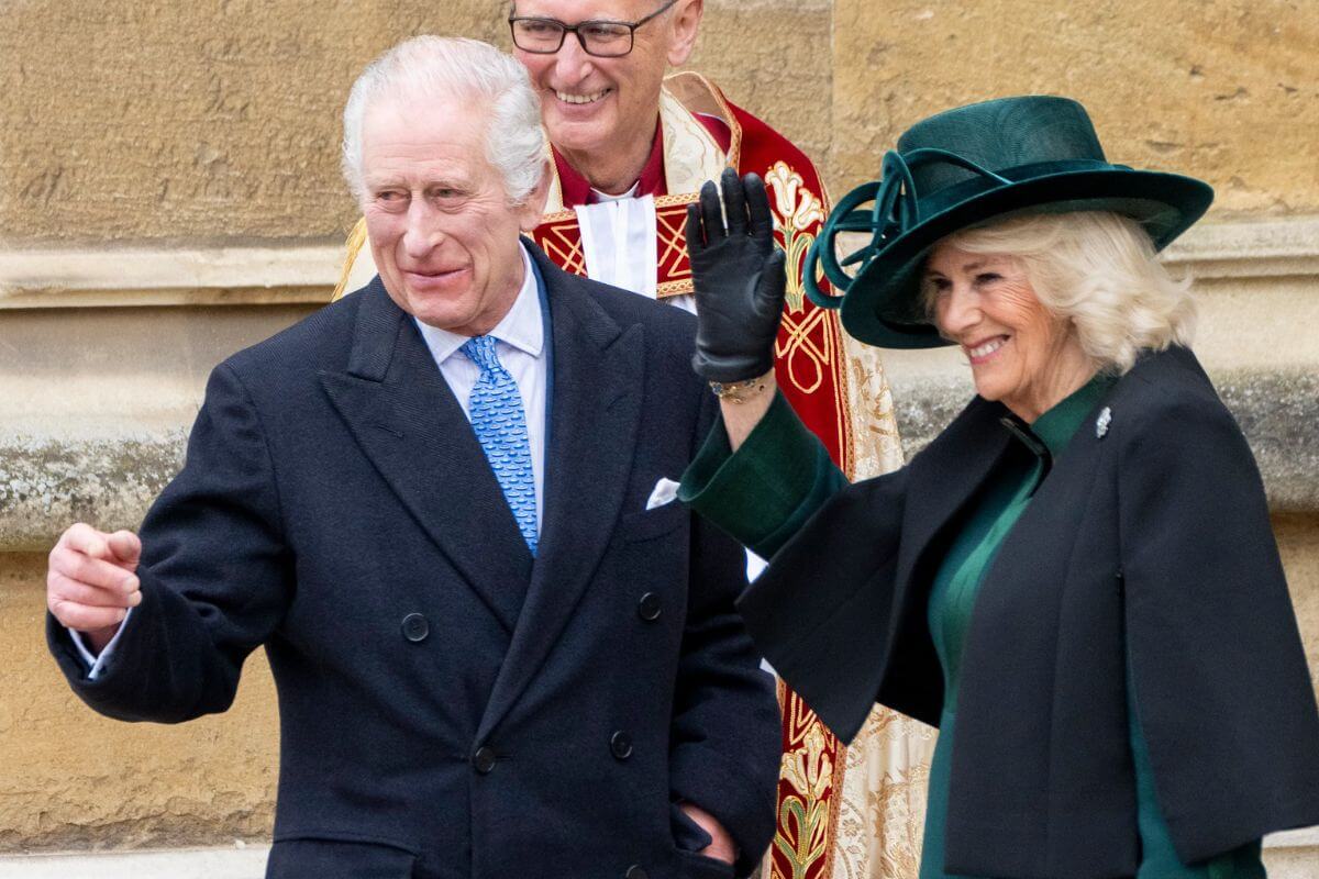 King Charles III makes a surprising comment about his marriage during Easter
