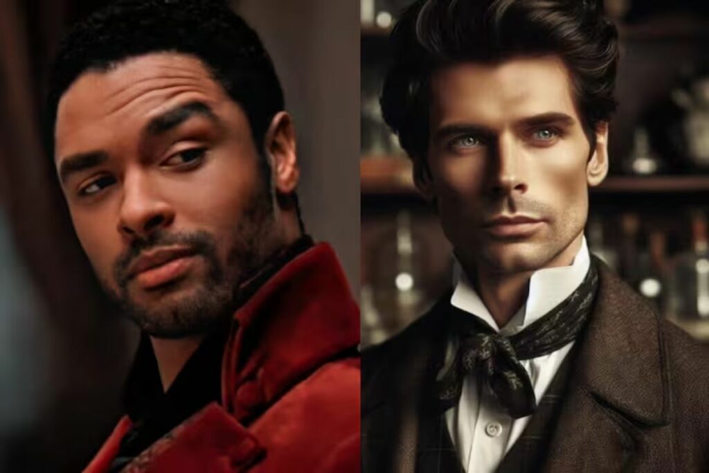 This is what the 'Bridgerton' characters would look like in the books ...