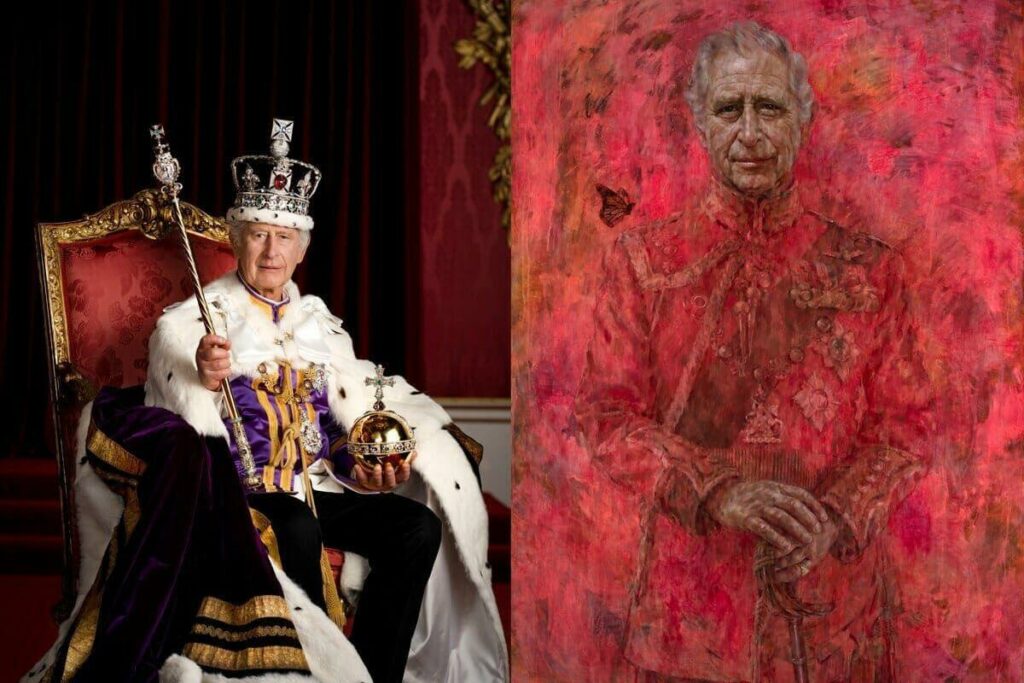 The moment when King Charles III was scared when he saw his own ...