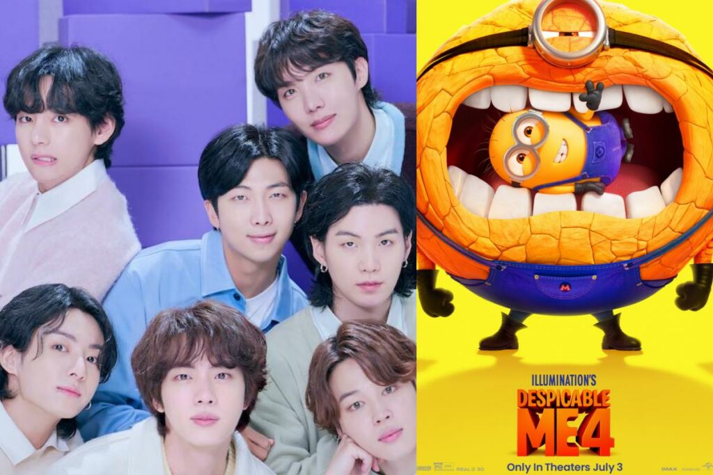 BTS and Despicable Me 4 join forces for a mysterious collab