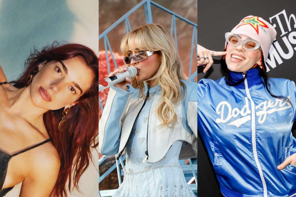 Blue is the new black: why Dua Lipa, Billie Eilish, and Sabrina ...