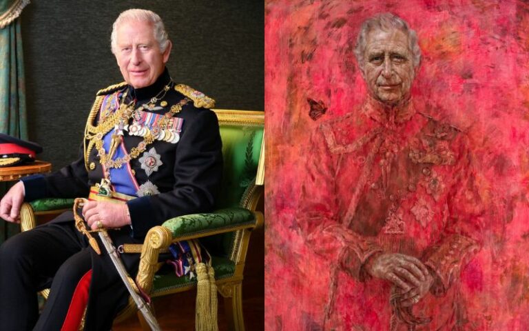 King Charles III wears a military uniform for his new royal portrait