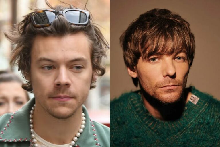 Harry Styles and Louis Tomlinson were spotted at the UEFA Championship ...