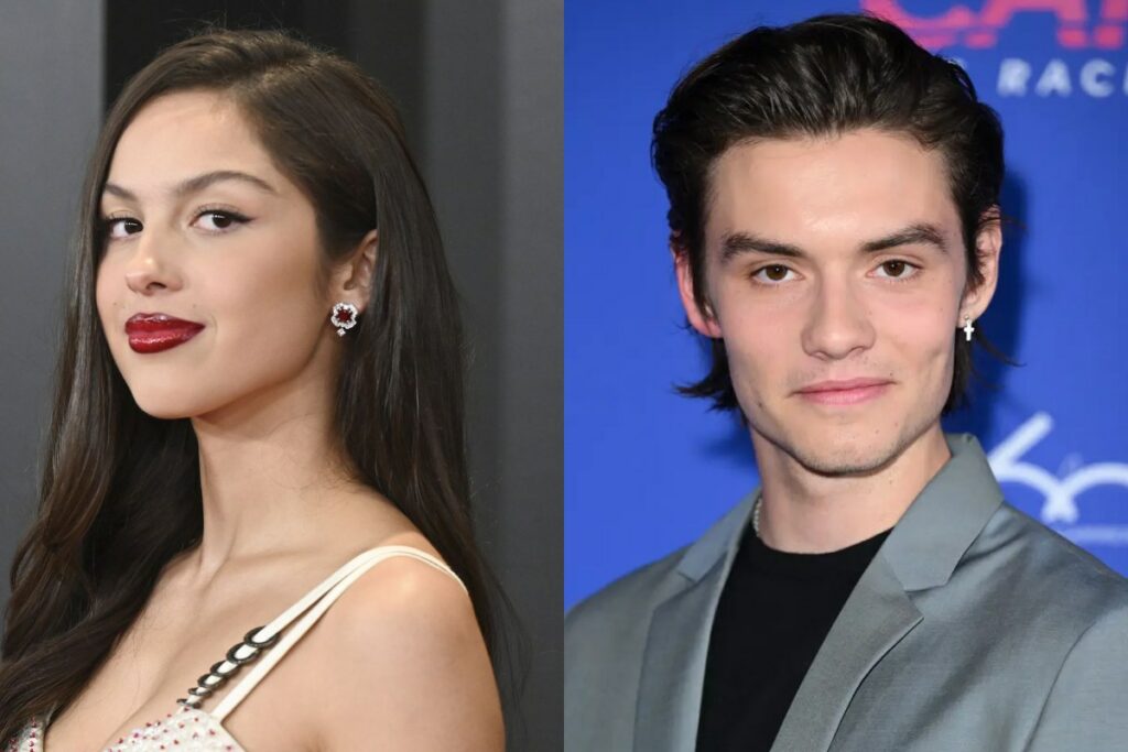 Louis Partridge is totally fine with being known as Olivia Rodrigo’s ...