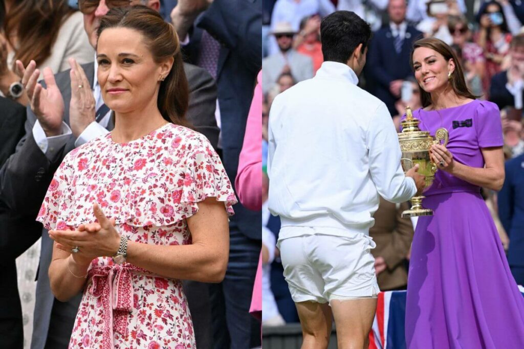 Pippa Middleton had an embarrassing moment during Carlos Alcaraz and ...