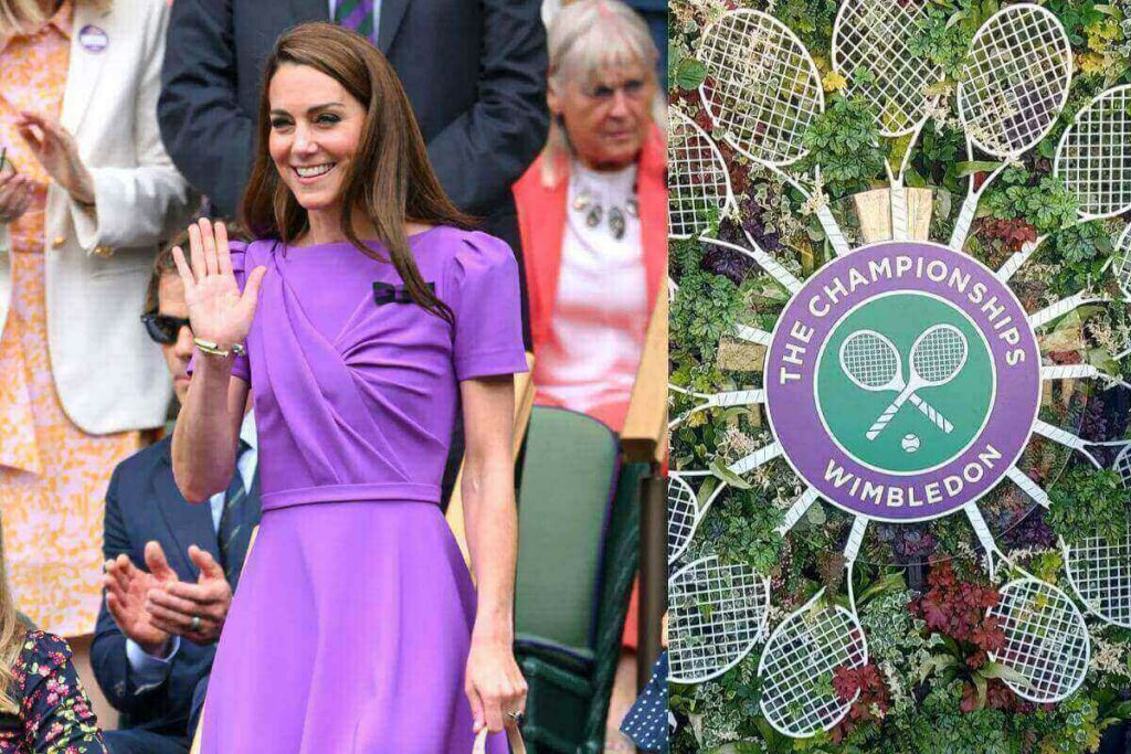Kate Middleton reappears at Wimbledon with an outfit color that has a ...