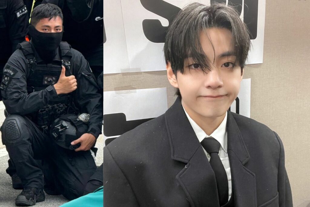 A stunning new photo of BTS' V emerges after hot military training