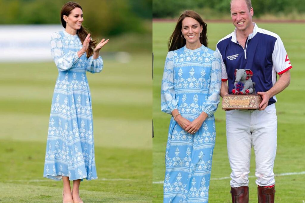Kate Middleton and M&S's trendy dress channel the perfect vibe together