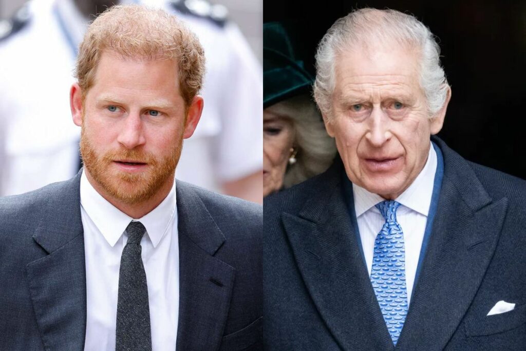 Prince Harry tells how he witnessed King Charles III's traumatic brush ...