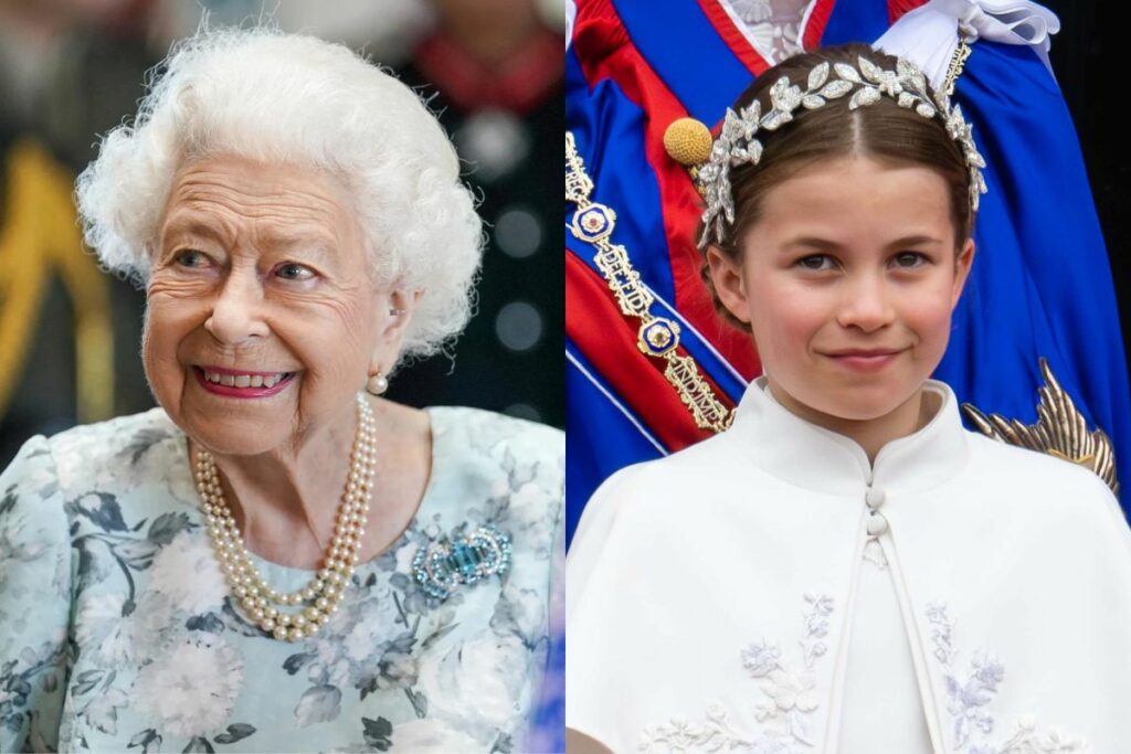 Queen Elizabeth II's comment on Princess Charlotte's behaviour