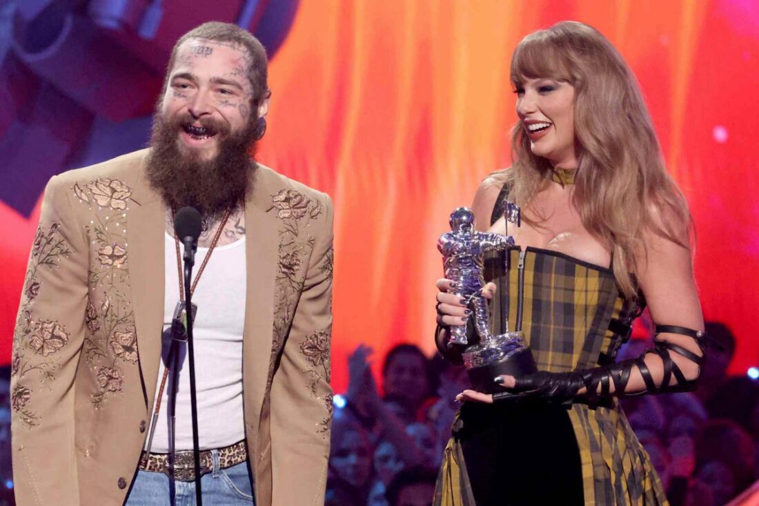 Taylor Swift, Chappell Roan and Post Malone win big at the 2024 MTV VMAs, full list of winners