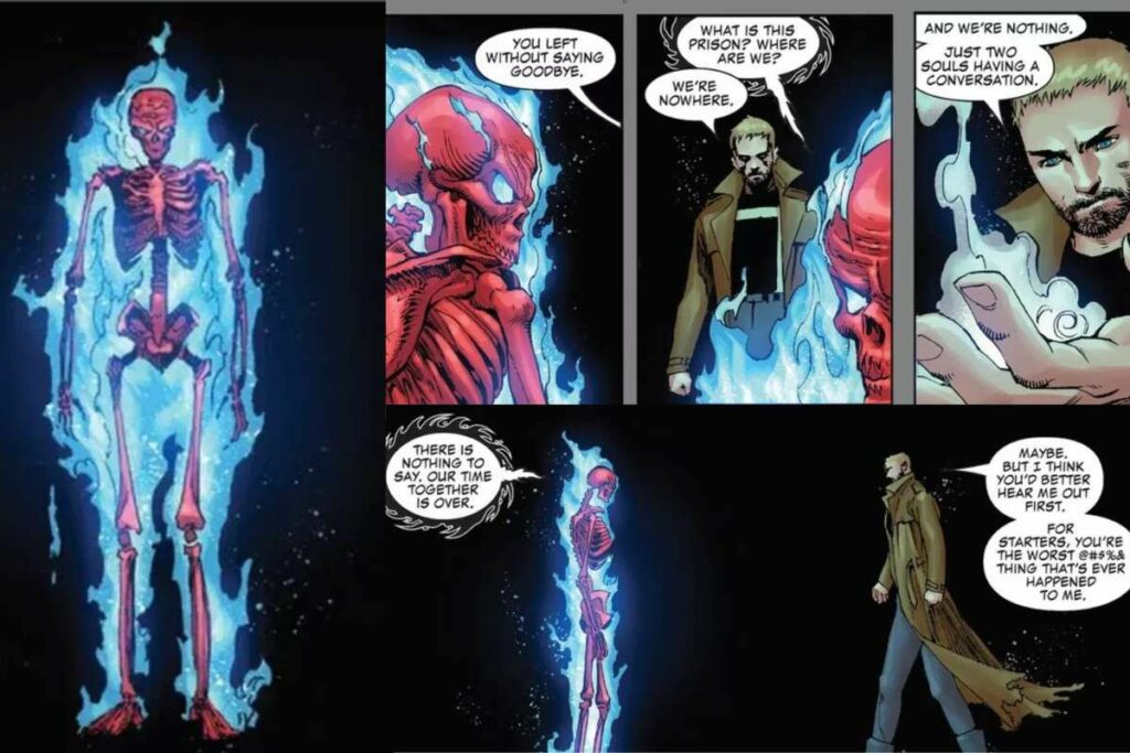 Marvel reveals Ghost Rider's authentic form without his human possession