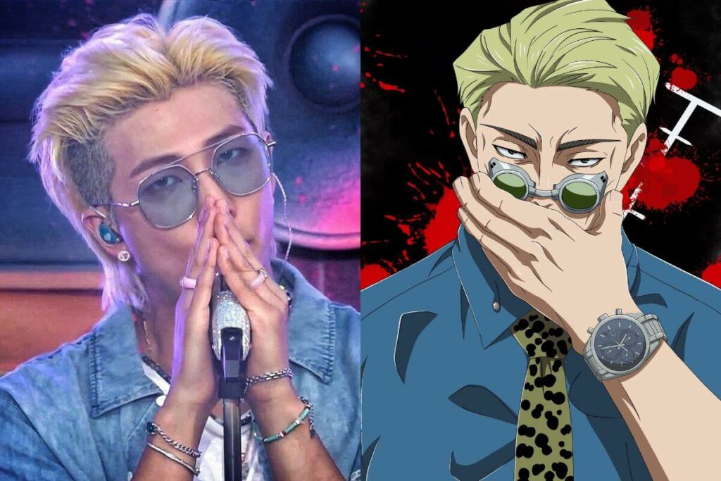 These are the anime characters that look like the BTS members