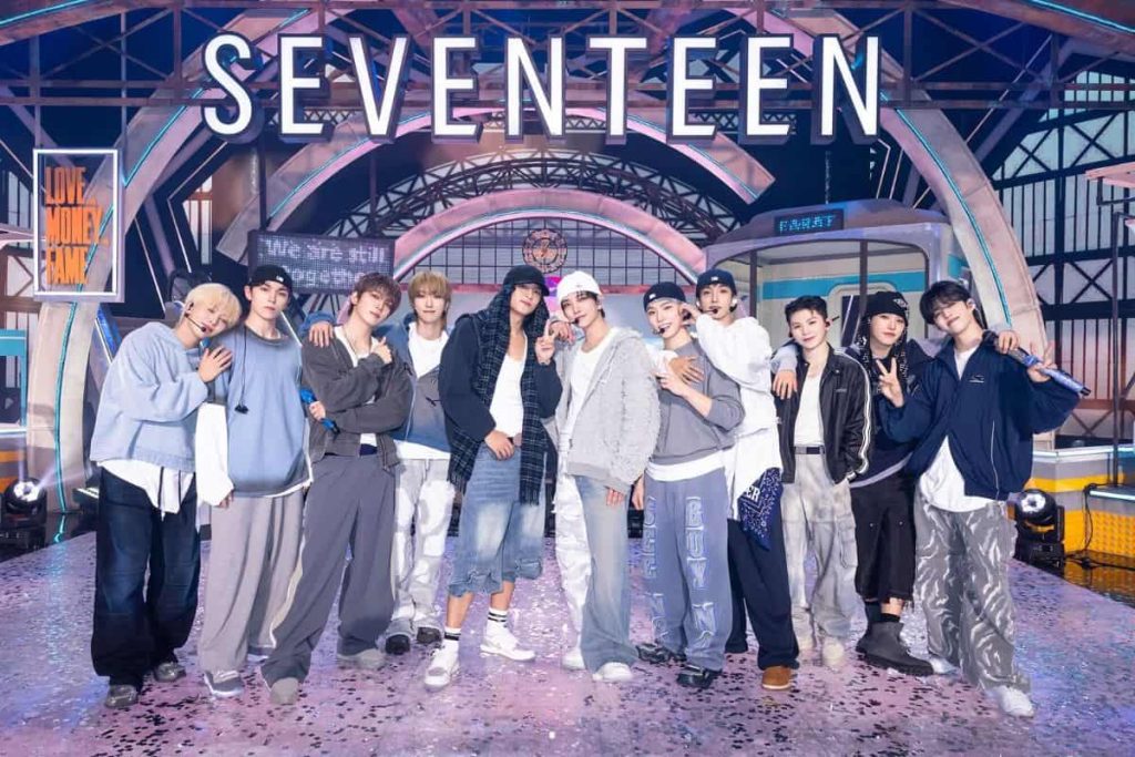 SEVENTEEN earns another No.1 with “LOVE, MONEY, FAME” on “Show! Music Core”