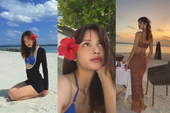 BLACKPINK's Lisa stuns in new beach vacation photos