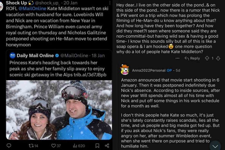 Royal adventure or digital rumors? The Prince William & Nicholas ...