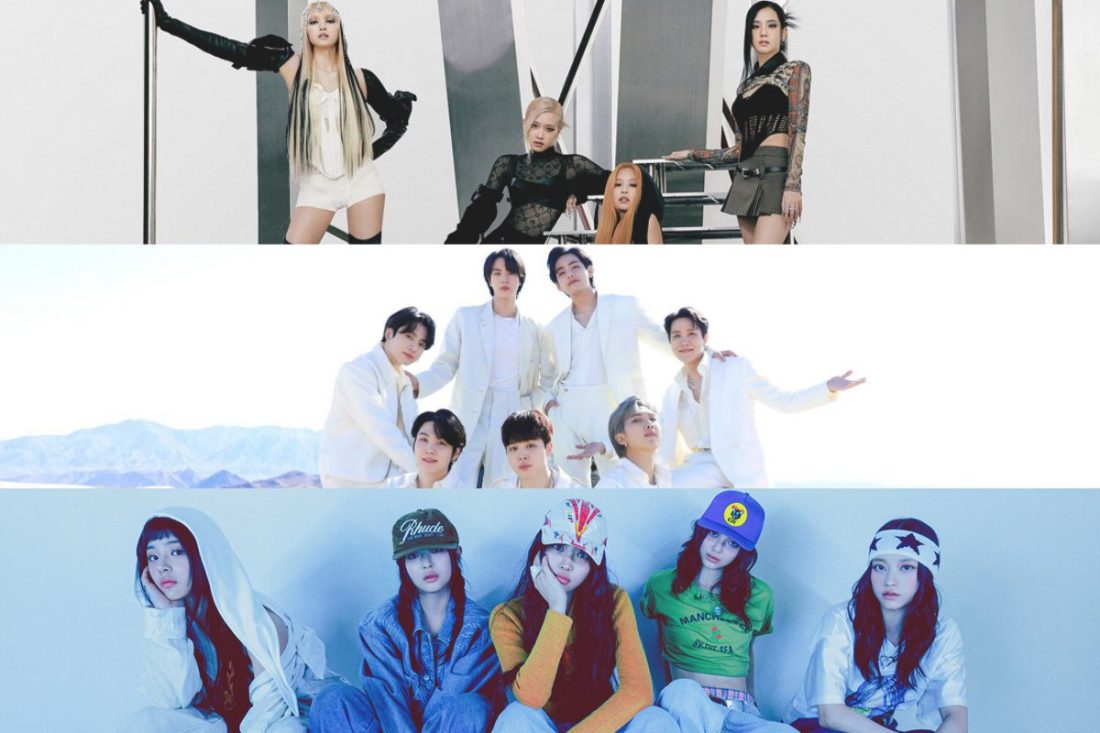 Top 10: Most streamed K-pop artists across all digital platforms with ...