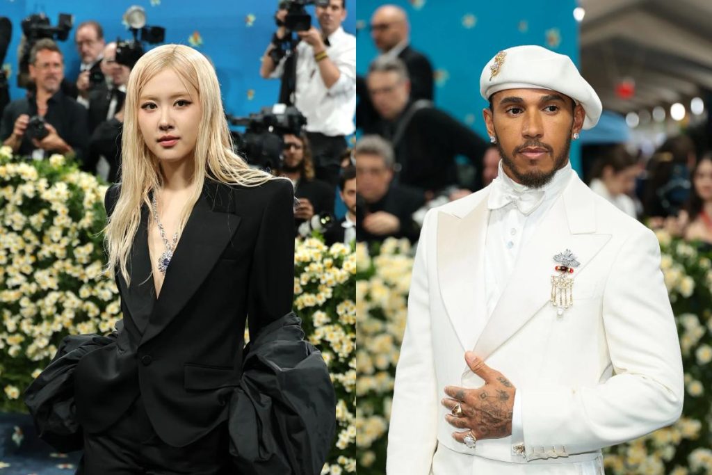 BLACKPINK's Rosé and Lewis Hamilton spark romance rumors after cute ...