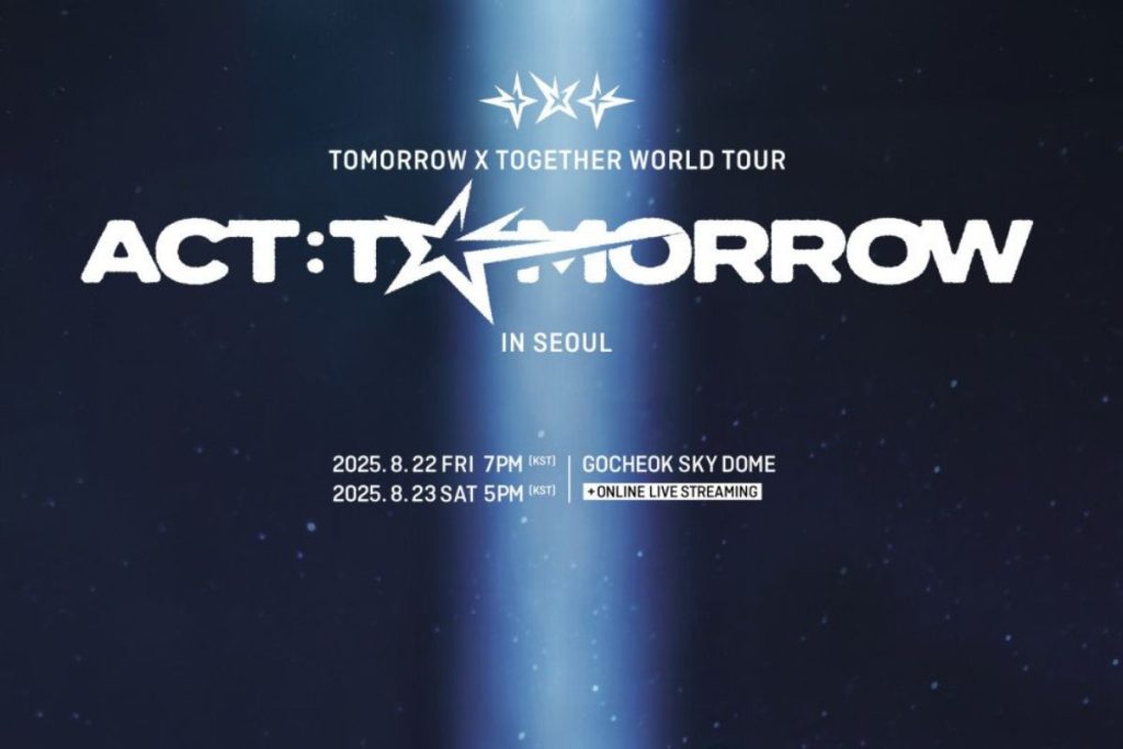 TXT announces their new world tour, “ACT TOMORROW”