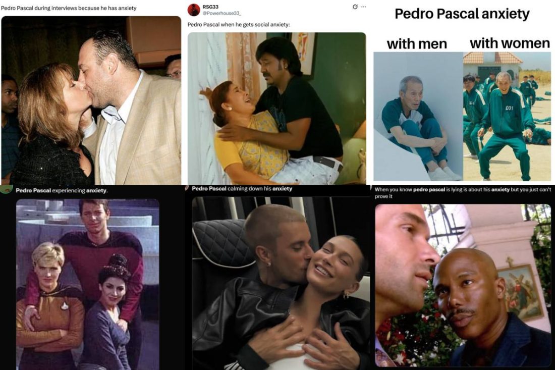 Pedro Pascal’s “anxiety” sparks memes and mixed reactions online