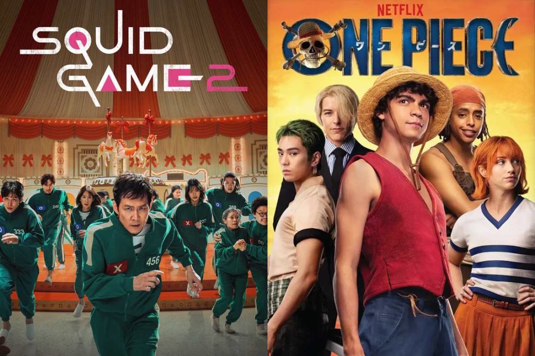 Top 10: Most-watched shows on Netflix from 2023 to 2025, featuring Squid Game and One Piece