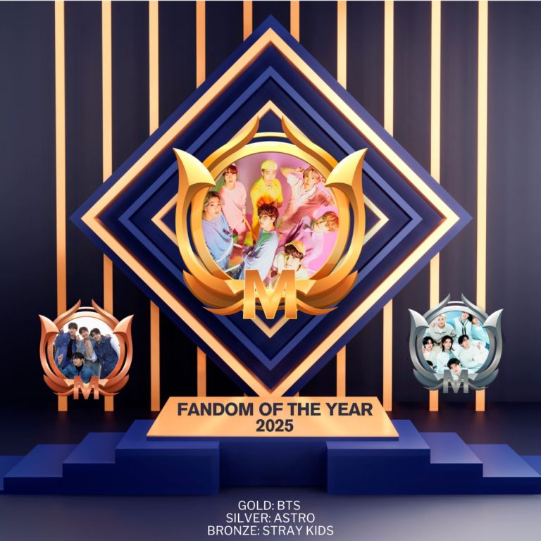 ARMY of BTS won fandom of the year becoming the best KPOP fanbase of 2025