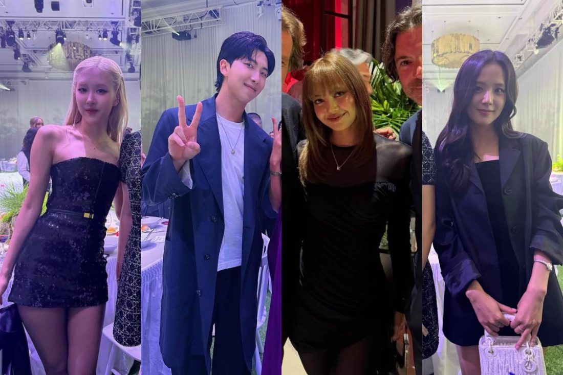 BTS’ RM, V, and the BLACKPINK members stun at the Frieze Seoul Paradise Art Night 2025