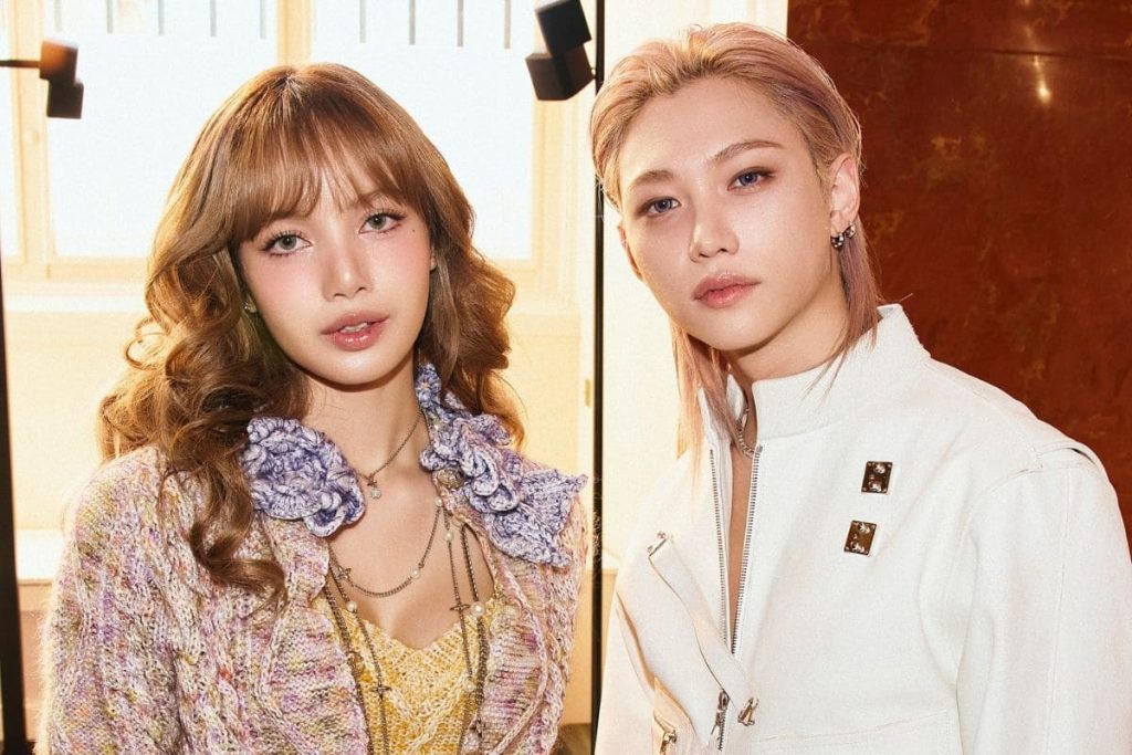 BLACKPINK’s Lisa and Stray Kids’ Felix meet at Paris Fashion Week