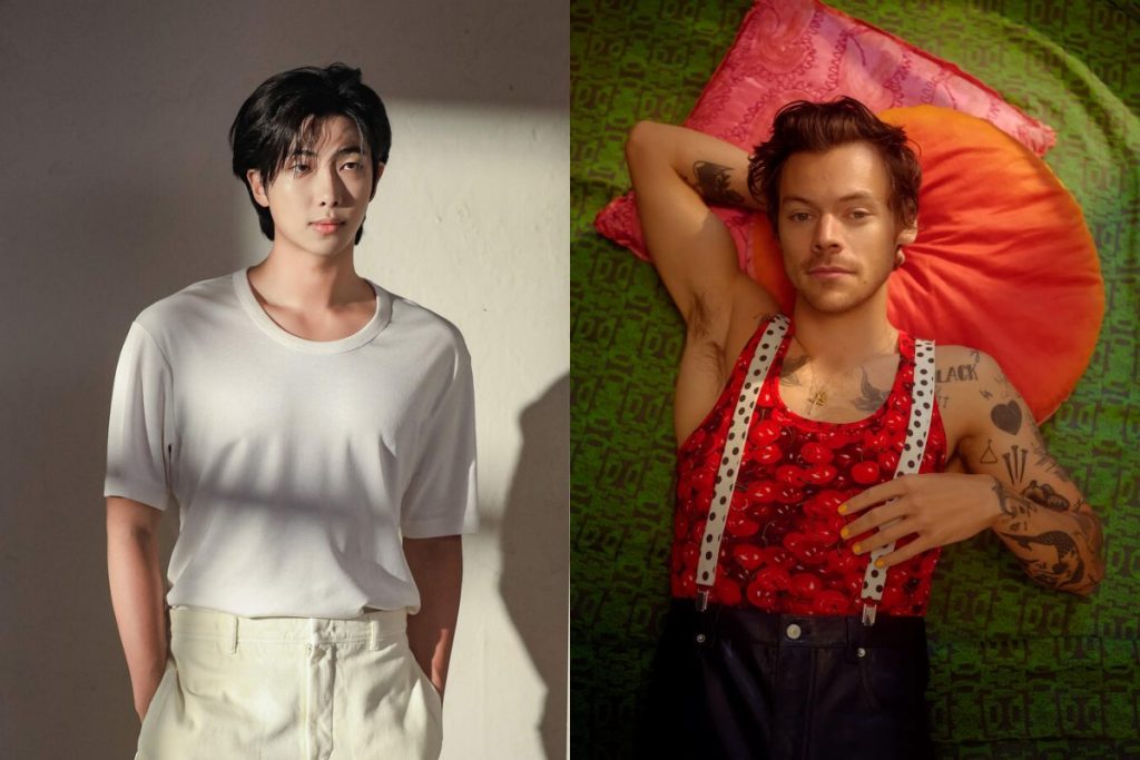 Are Harry Styles and BTS' RM secretly dating? The internet goes wild ...