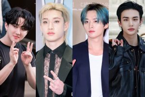Stray Kids’ Lee Know, Changbin, Hyunjin, and Bang Chan are featured in ...