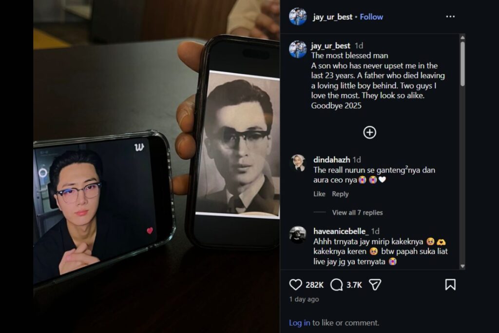 ENHYPEN's Jay surprises with his shocking resemblance to his grandfather