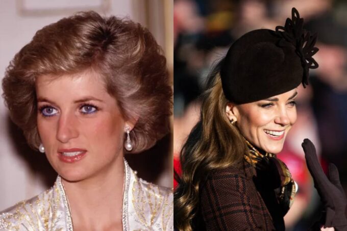 Kate Middleton wears a Cartier Christmas accessory with a Princess ...