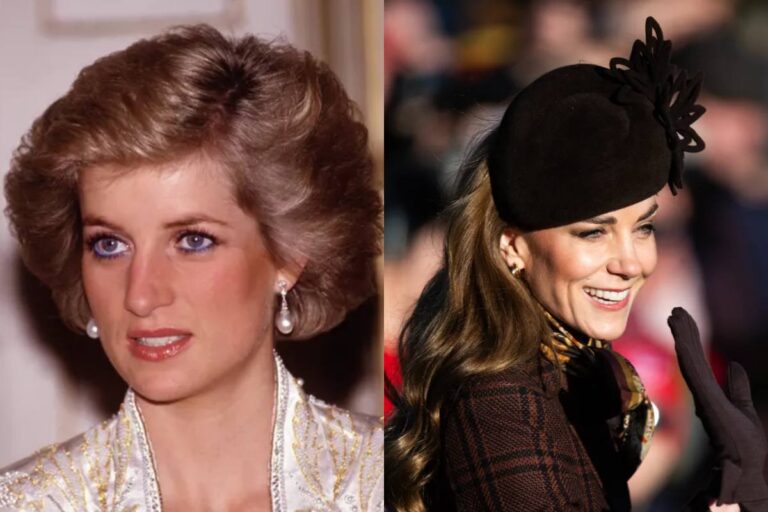 Kate Middleton wears a Cartier Christmas accessory with a Princess ...