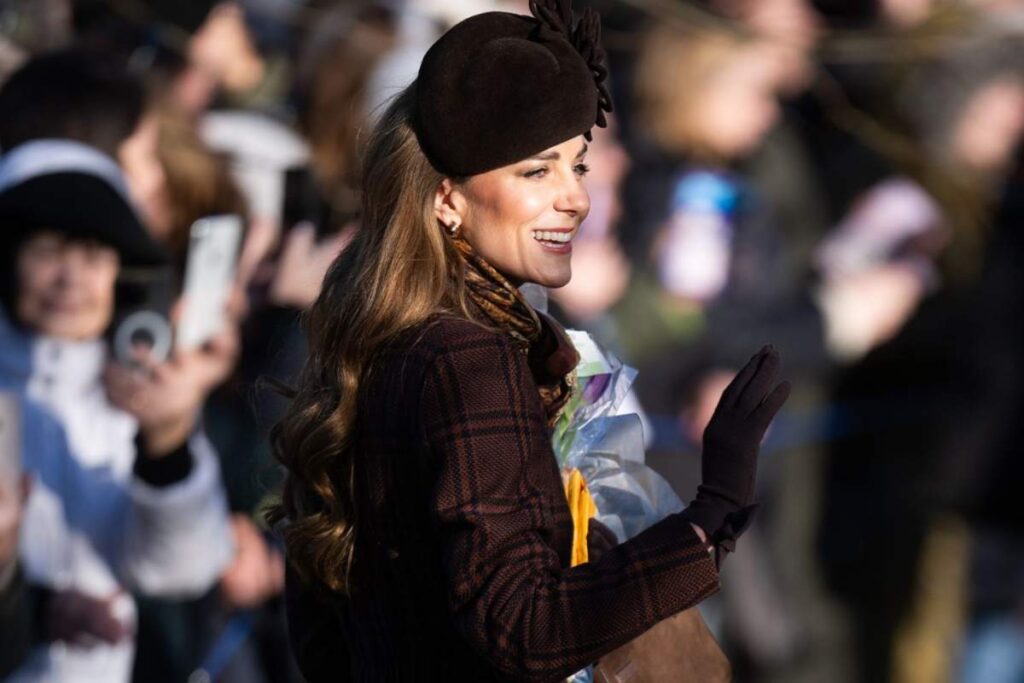Kate Middleton turns a Christmas incident into a lighthearted moment