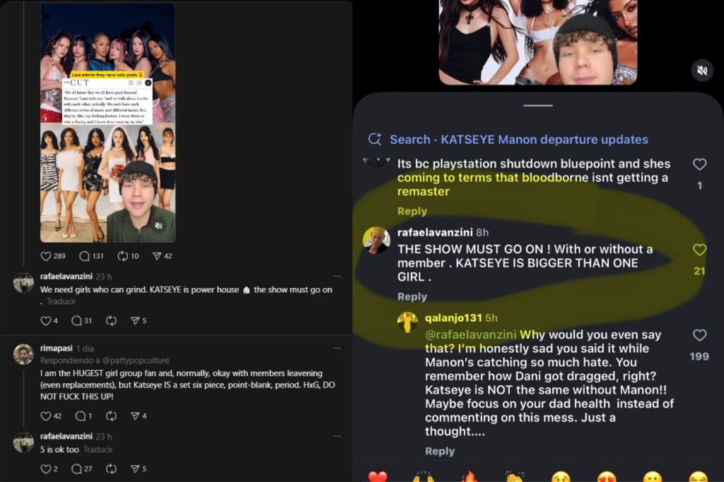 KATSEYE: Daniela's father makes disrespectful comments about Manon ...