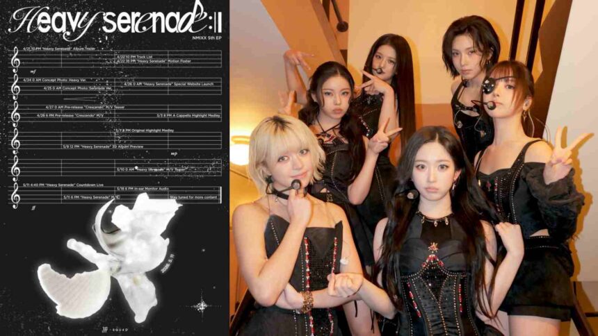 NMIXX announces upcoming mini-album Heavy Serenade for a May release