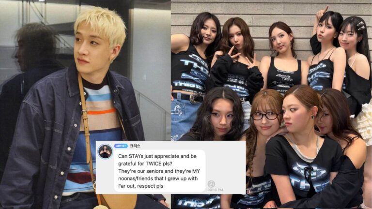 Stray Kids' Bang Chan pleads with his fans to show respect to TWICE