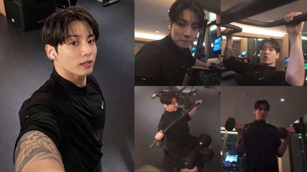 This is BTS' Jungkook's strict 10-step nighttime workout routine