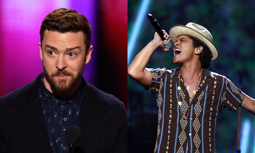 Bruno Mars And Justin Timberlake