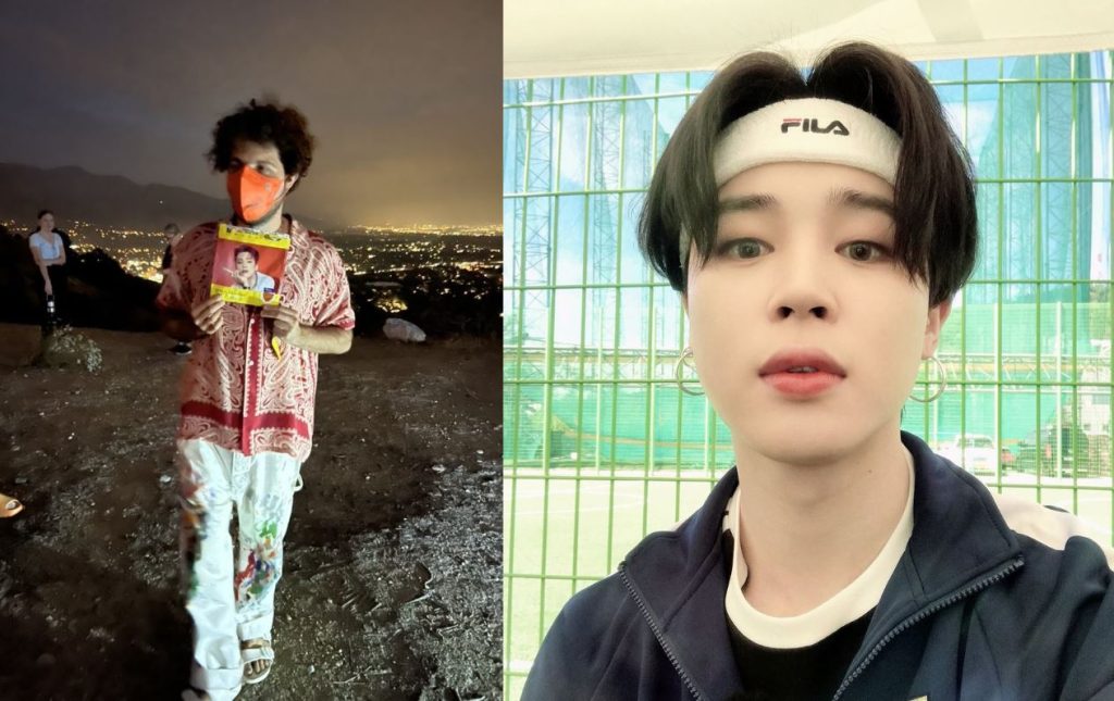 BTS: Benny Blanco se inspiró en un icónico look de Park Jimin para ...