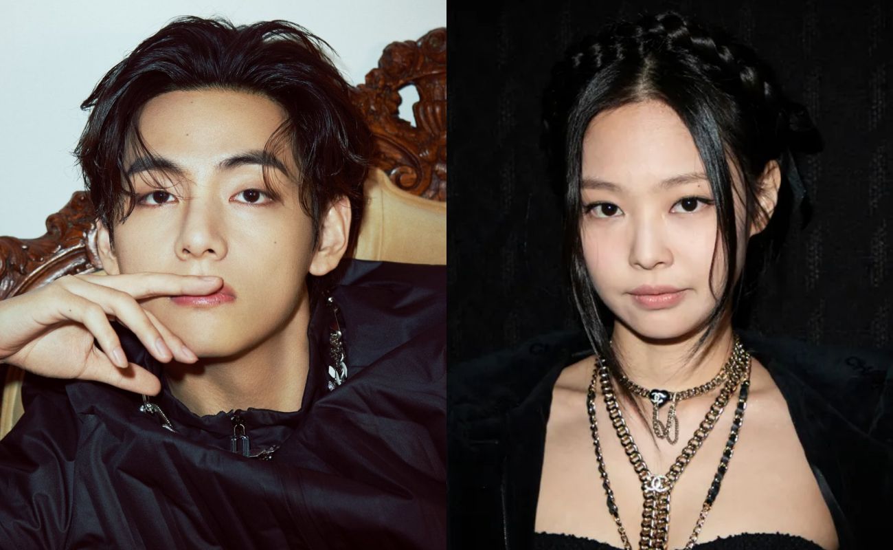 Se filtra nueva foto de V de BTS y Jennie de BLACKPINK juntos