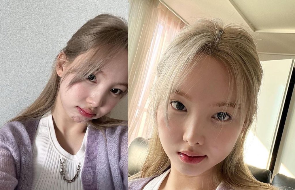 Nayeon de TWICE está quedando calva de tanto decolorarse el cabello