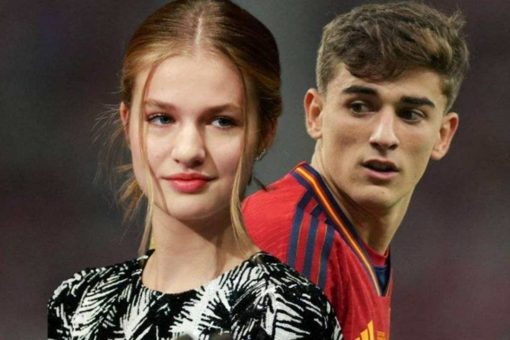 La Princesa Leonor y el futbolista Gavi tuvieron cita romántica y se ...