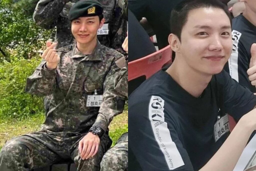 J-Hope de BTS: Primeras imágenes en el servicio militar revelan como se ...
