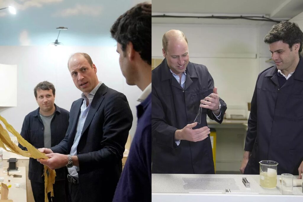 El príncipe William es captado en una nueva faceta como empresario ...