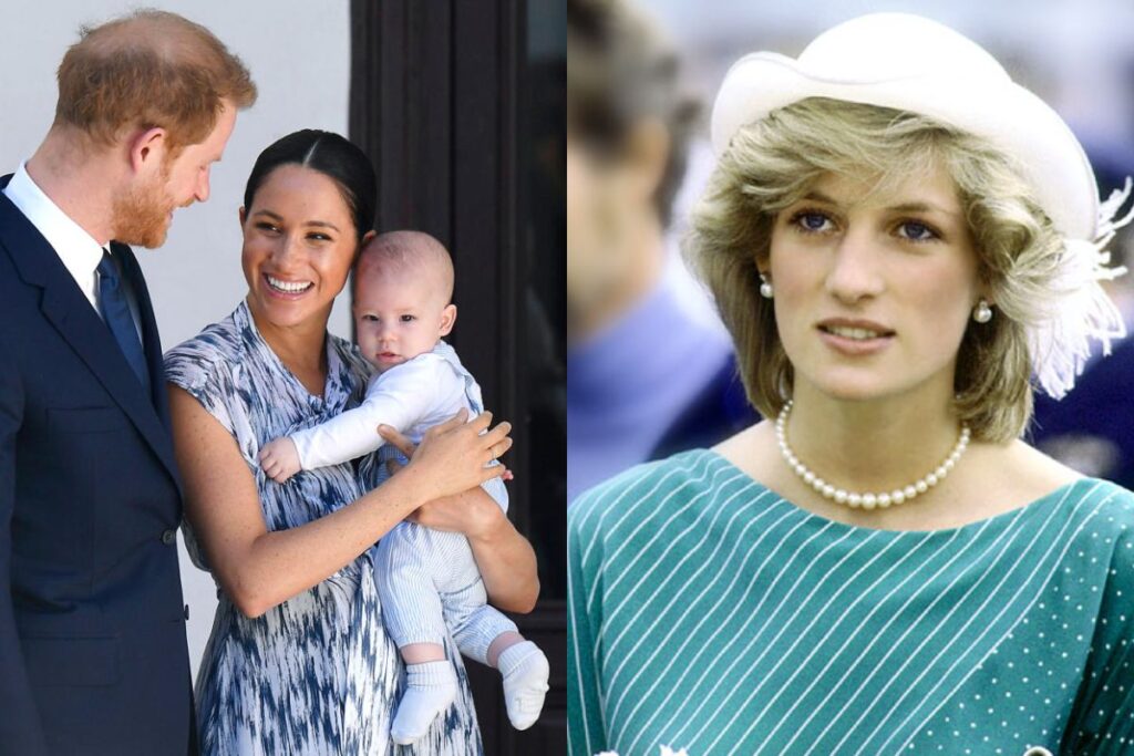 Revelan tierna fotografía del príncipe Archie y la princesa Diana cuando la coronación fue efectuada