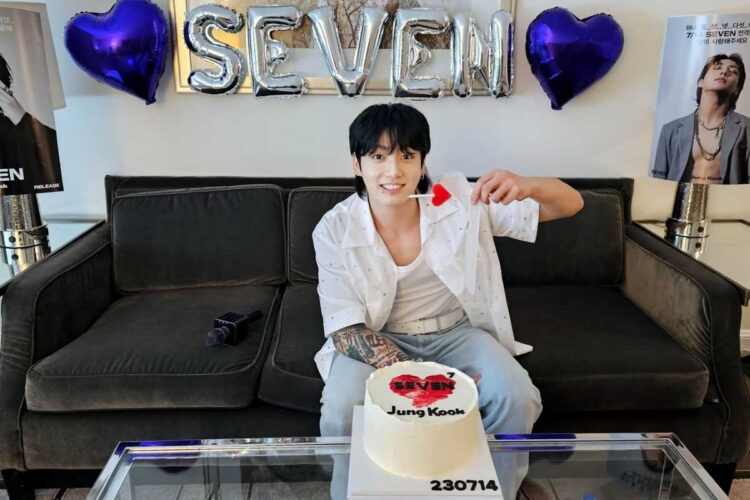 Jungkook de BTS hace historia y logra otro impresionante récord con 'Seven'