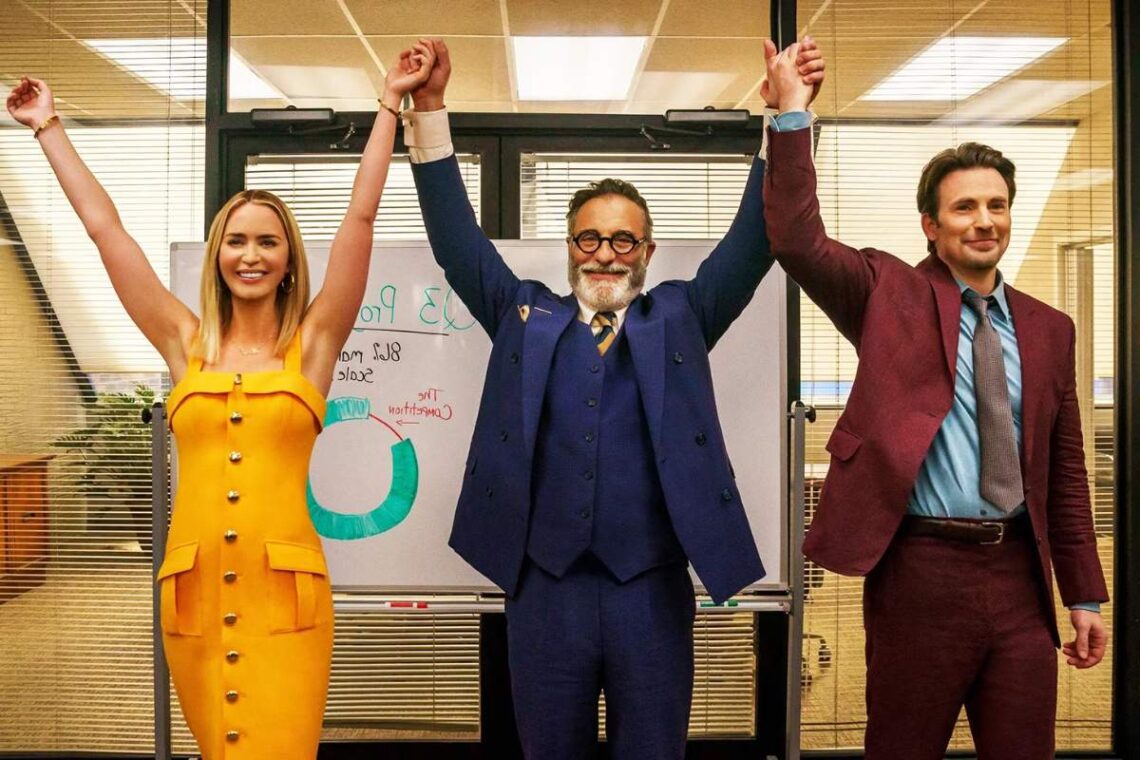 La nueva pelicula de Netflix protagonizada por Chris Evans y Emily ...