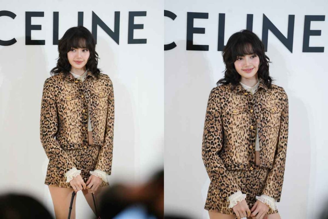 Lisa de BLACKPINK sorprende con nuevo estilo en un evento de CELINE
