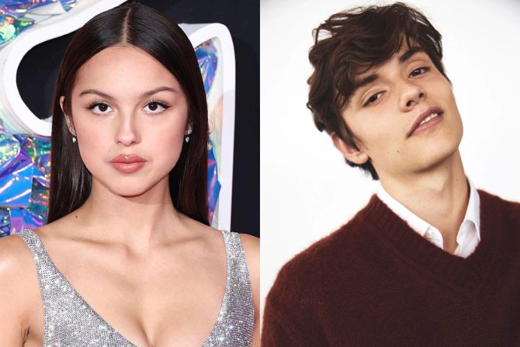 Olivia Rodrigo y Louis Partridge confirman su noviazgo besándose en las ...